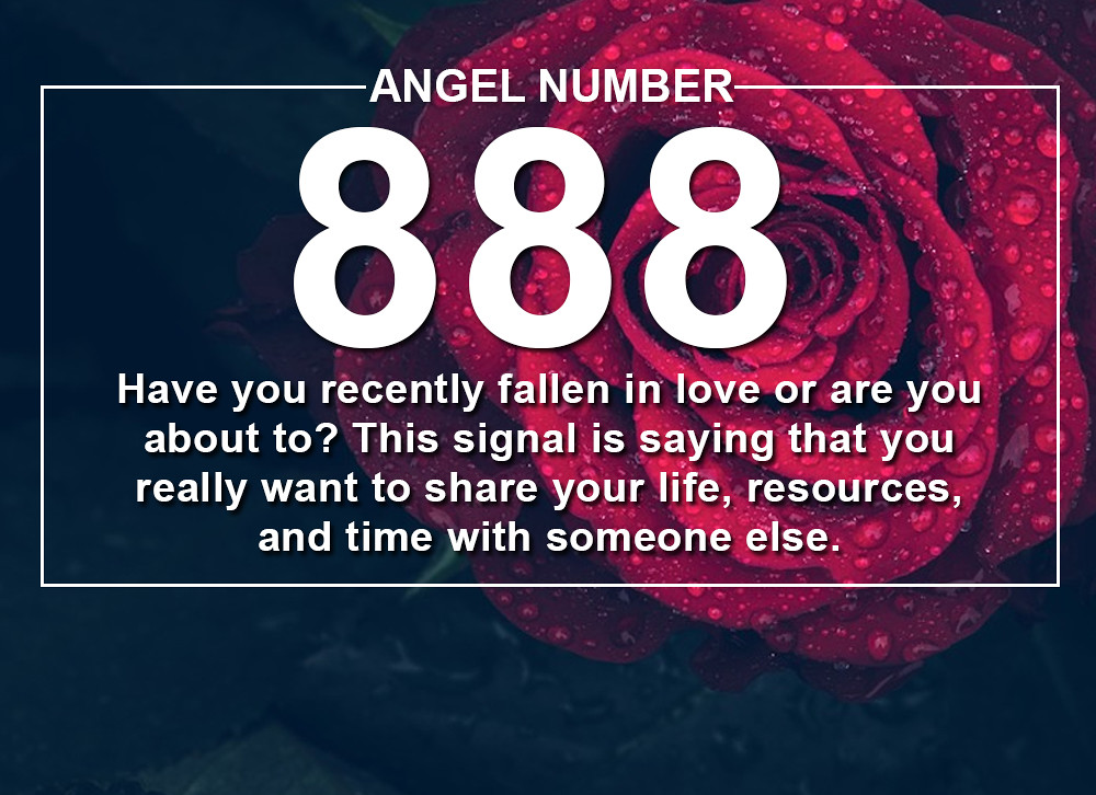 Angel Number 888 : Meaning and Reasons Why You Are Seeing - My Angel ...