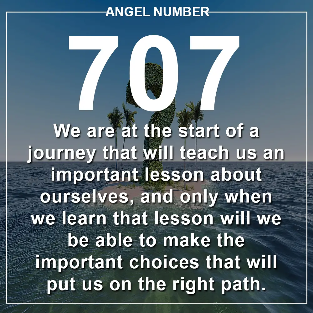707 Angel Number Meaning - Why You're Seeing It - My Angel Numbers